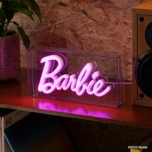 Mattel | Other | Barbie Logo Led Neon Pink Sign | Poshmark
